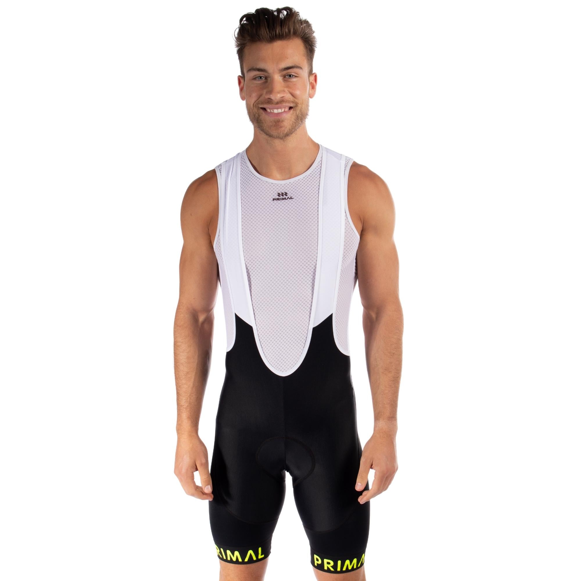 Lunix Men's Neon Yellow Evo Corsa Bib