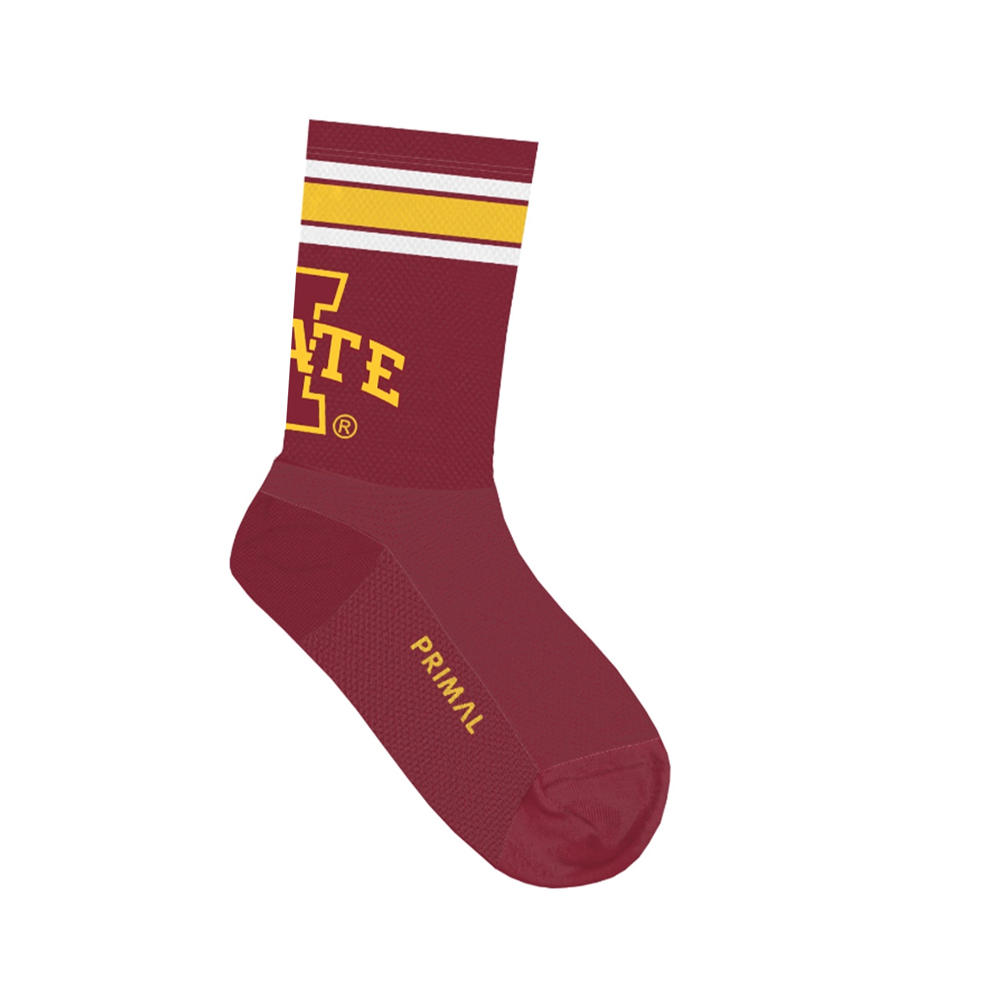 Iowa State Tall Red Socks
