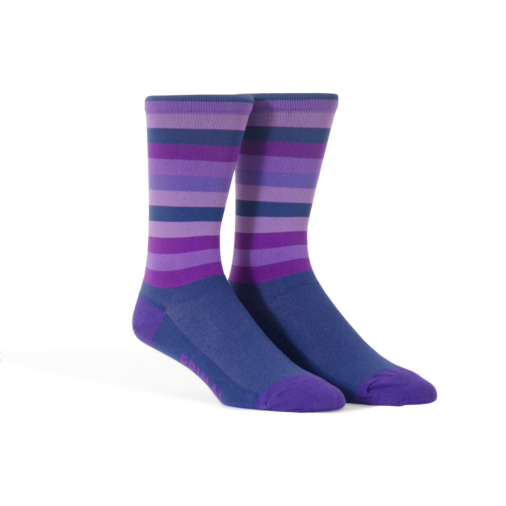 Purple Stripe Socks