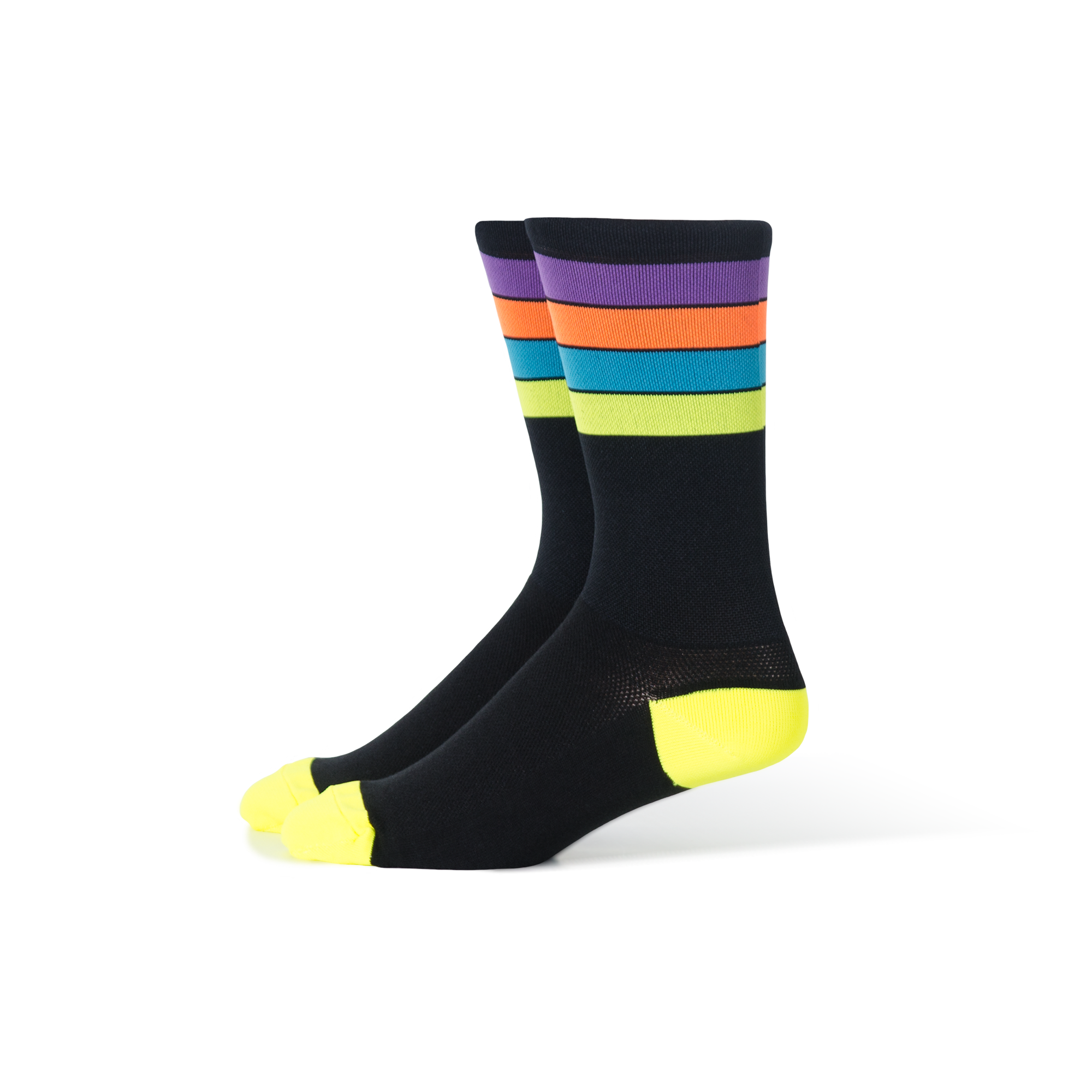 Neon Rainbow Socks